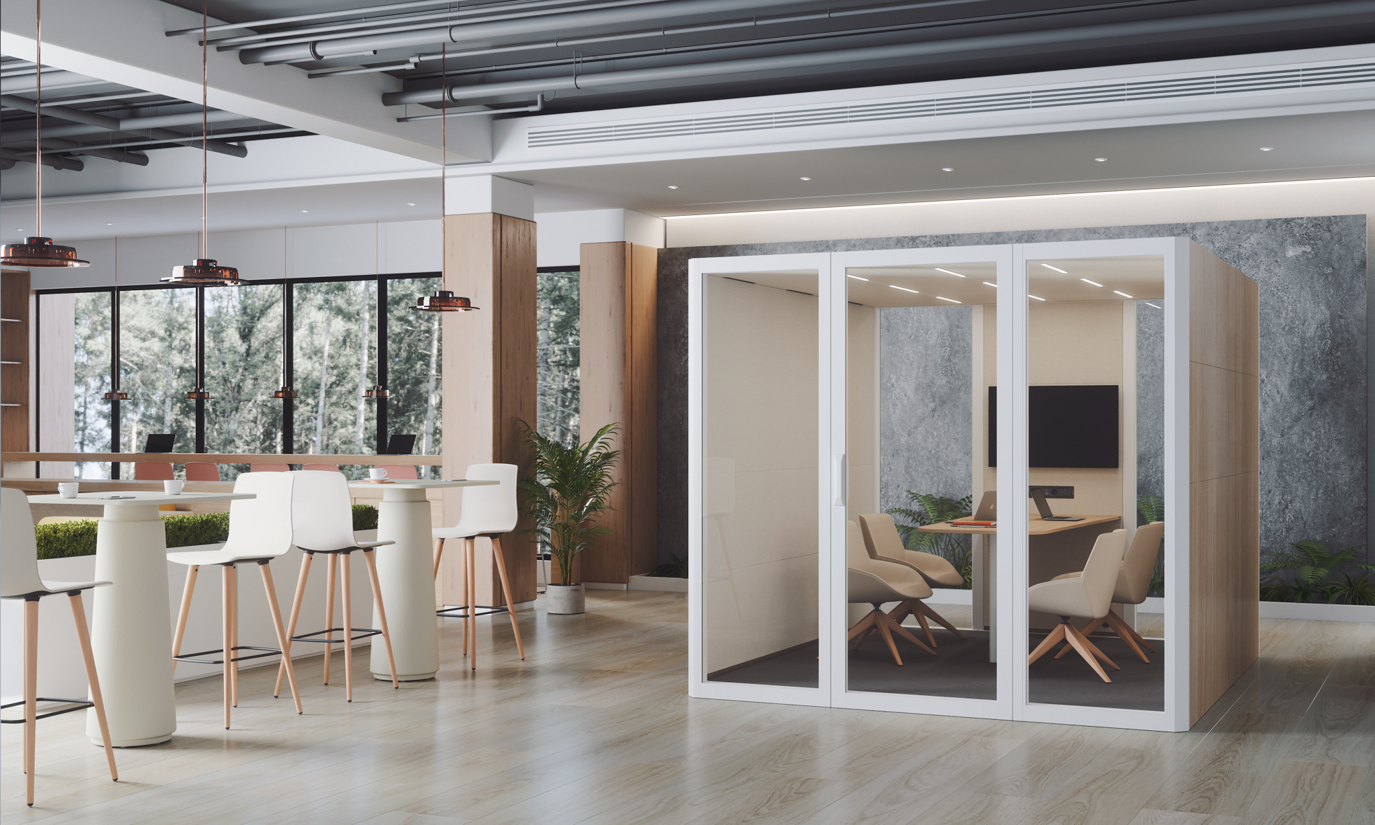Cabinas de reuniones: la solución perfecta para reuniones privadas y ...